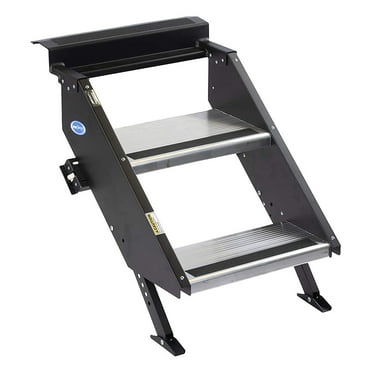 MORryde StepAbove 34 to 37 Inch 3 Step Portable RV Camper Motorhome ...