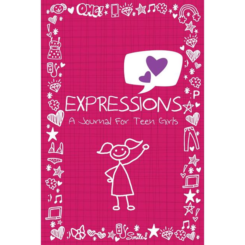 Expressions: A Journal for Teen Girls (Paperback) - Walmart.com ...