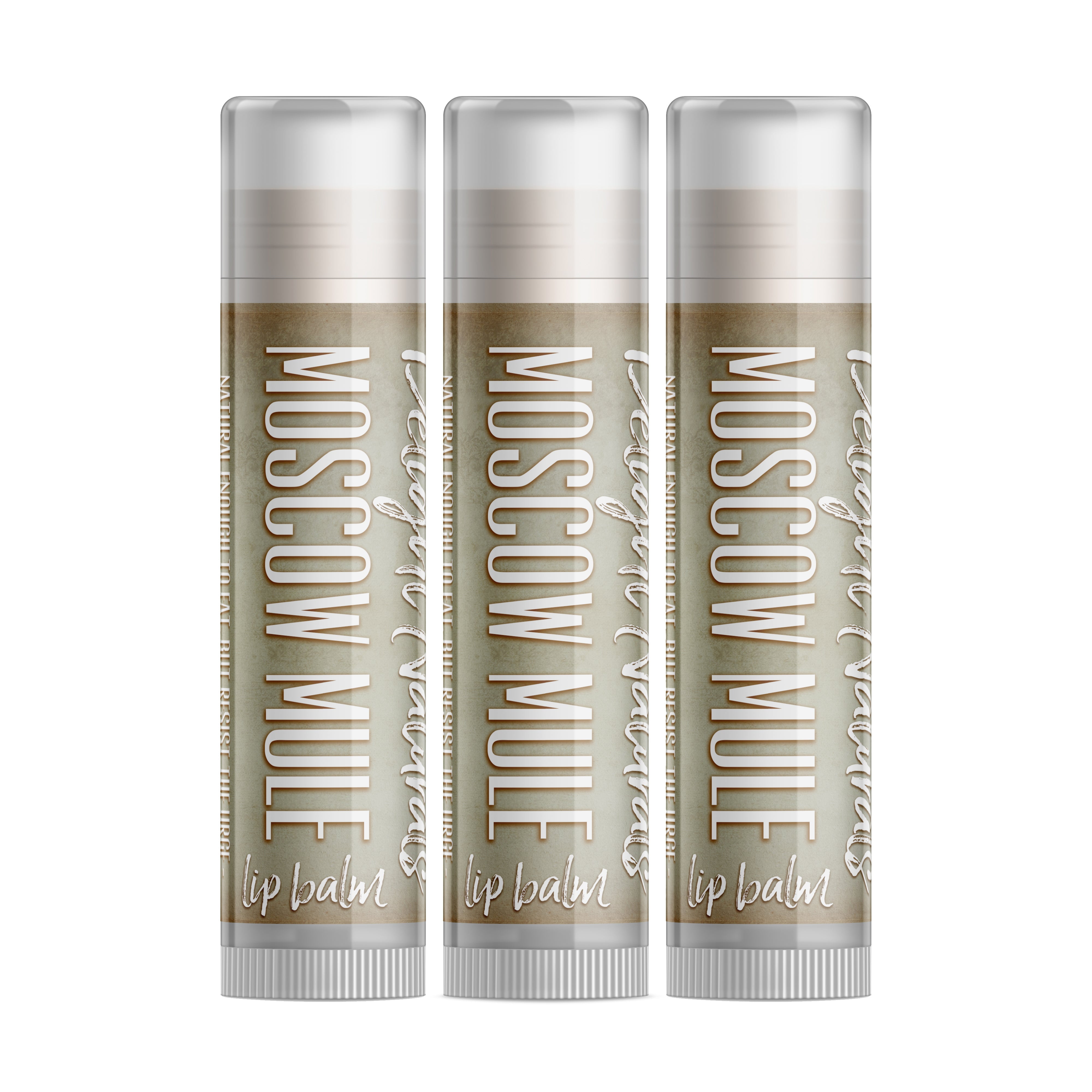 Delight Naturals Moscow Mule Lip Balm - Three Pack - Walmart.com