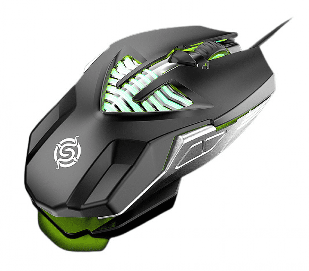 Attoe Wired Gaming Mouse, 3200 DPI USB Computer Mouse with 7 Rainbow ...