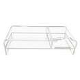 Wuzstar Large Acrylic Monitor Stand Riser with Desk Storage, 19.5x8x4 ...