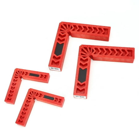 L Shaped 4Pcs/Set Right Angle Clamp, Durable Wear-resistant 90 Degree ...