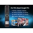 OEM Replacement Google Voice Remote Control RC813 fits for All TCL ...