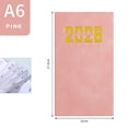 A6 Daily Planner - English Note-Taking & Scheduling Notebook, Pocket ...