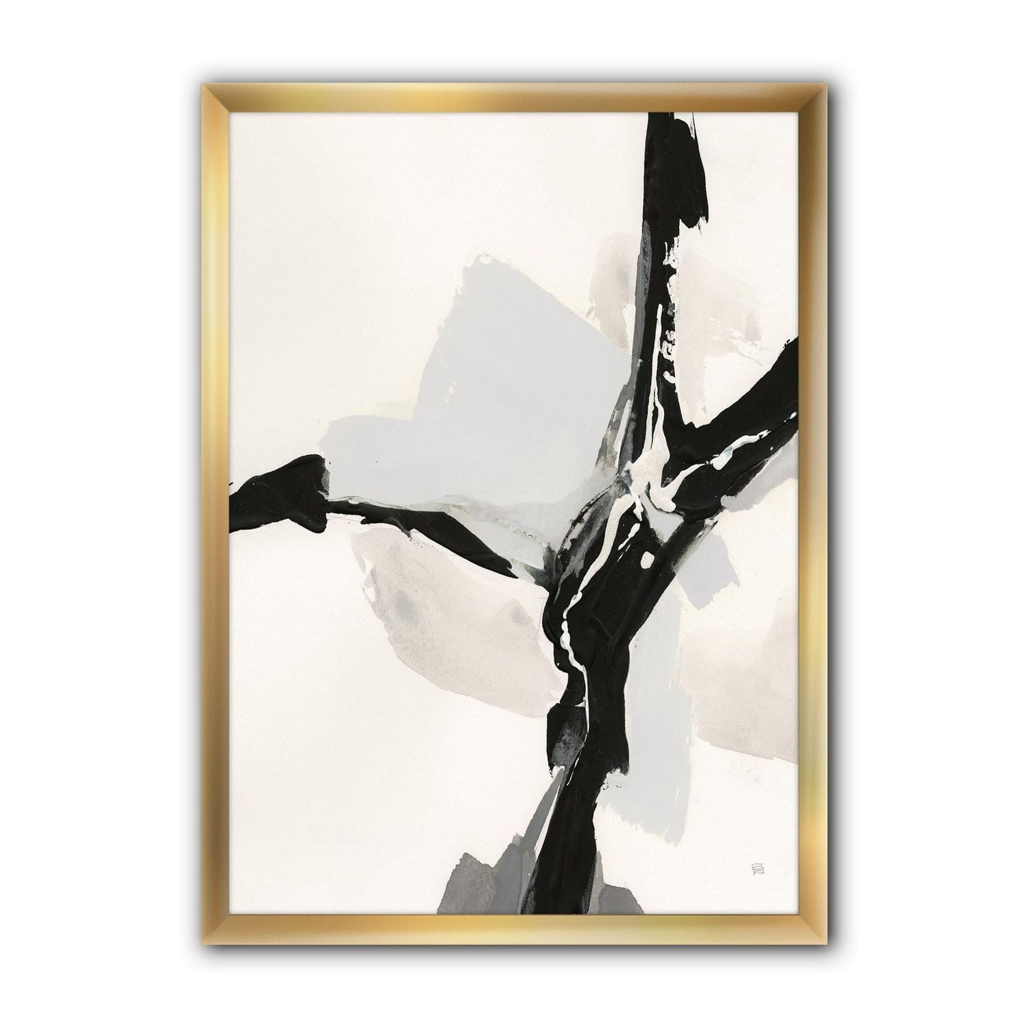 Click here for Designart Abstract Neutral Iii Framed Wall Art 30... prices