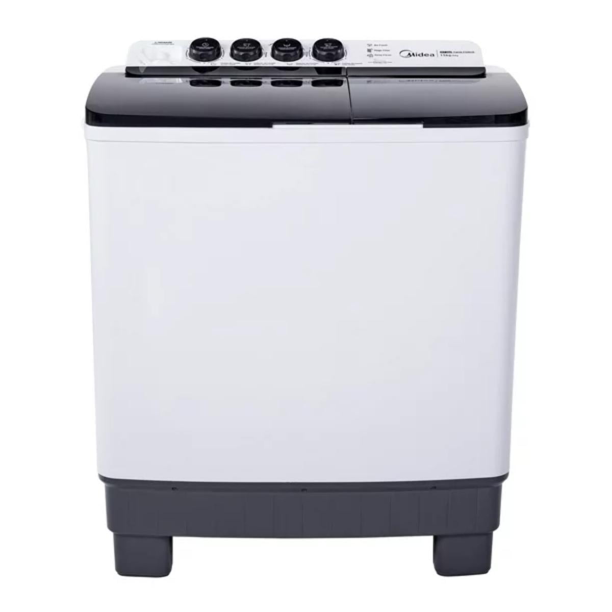LAVADORA Midea 15 KG DOBLE TINA COLOR BLANCO MT100W150W_WMX | Walmart en línea