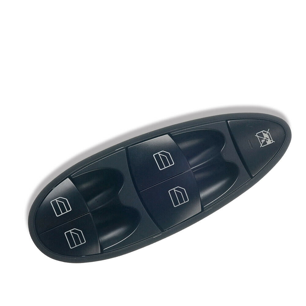 Power Window Switch w/ Black Trim Front Left For Mercedes-Benz W211 ...