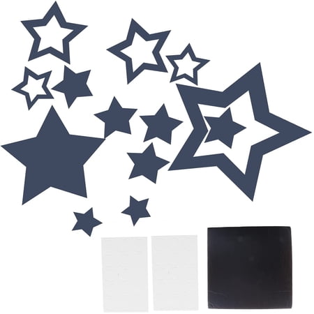 Star Shaped Mirror Wall Sticker,Wall Decal Decor Silver,Clear as a ...