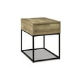 Signature Design by Ashley Contemporary Gerdanet End Table, Natural ...