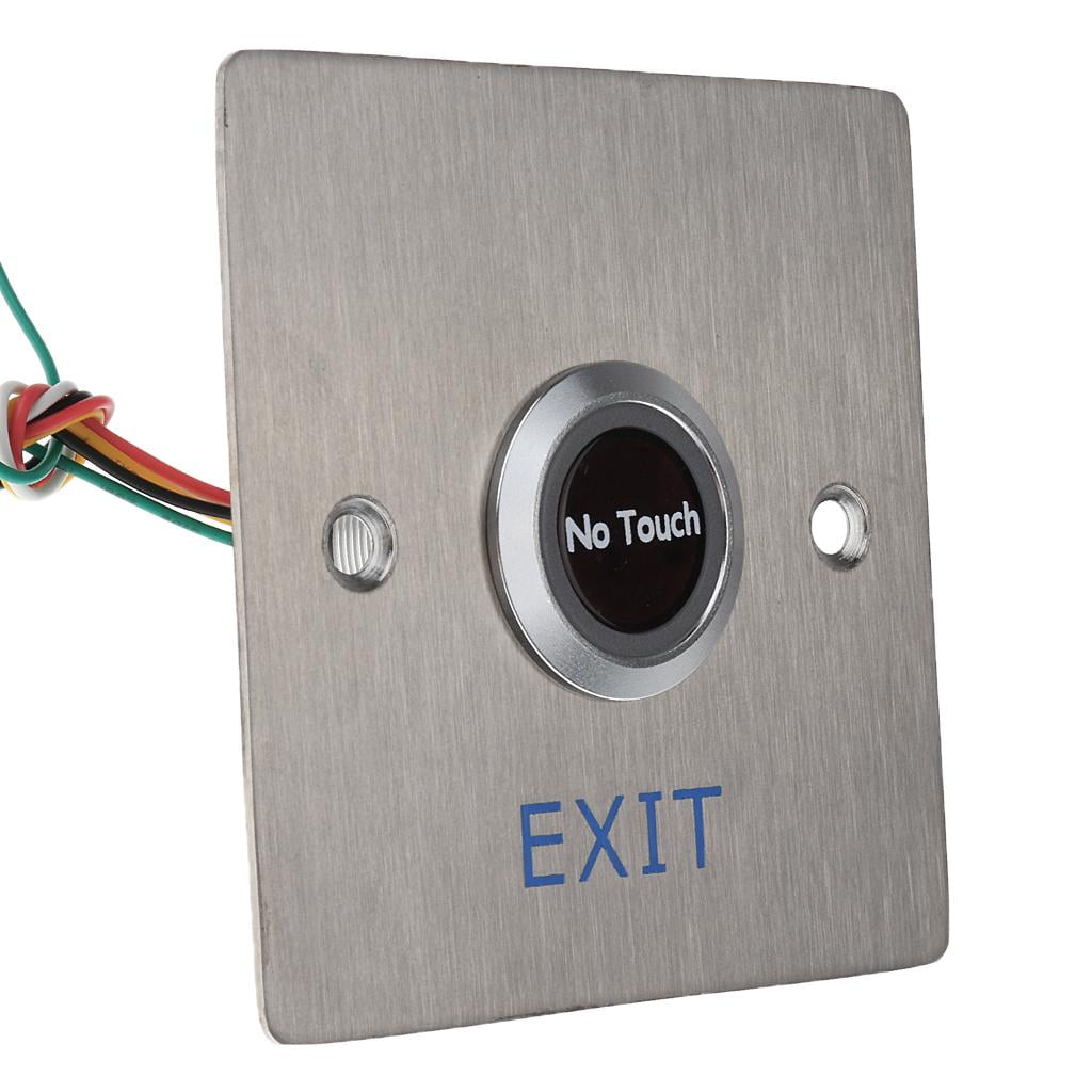 Quality 304 Stainless , 12V Sensor Button Door Release Switch for ...