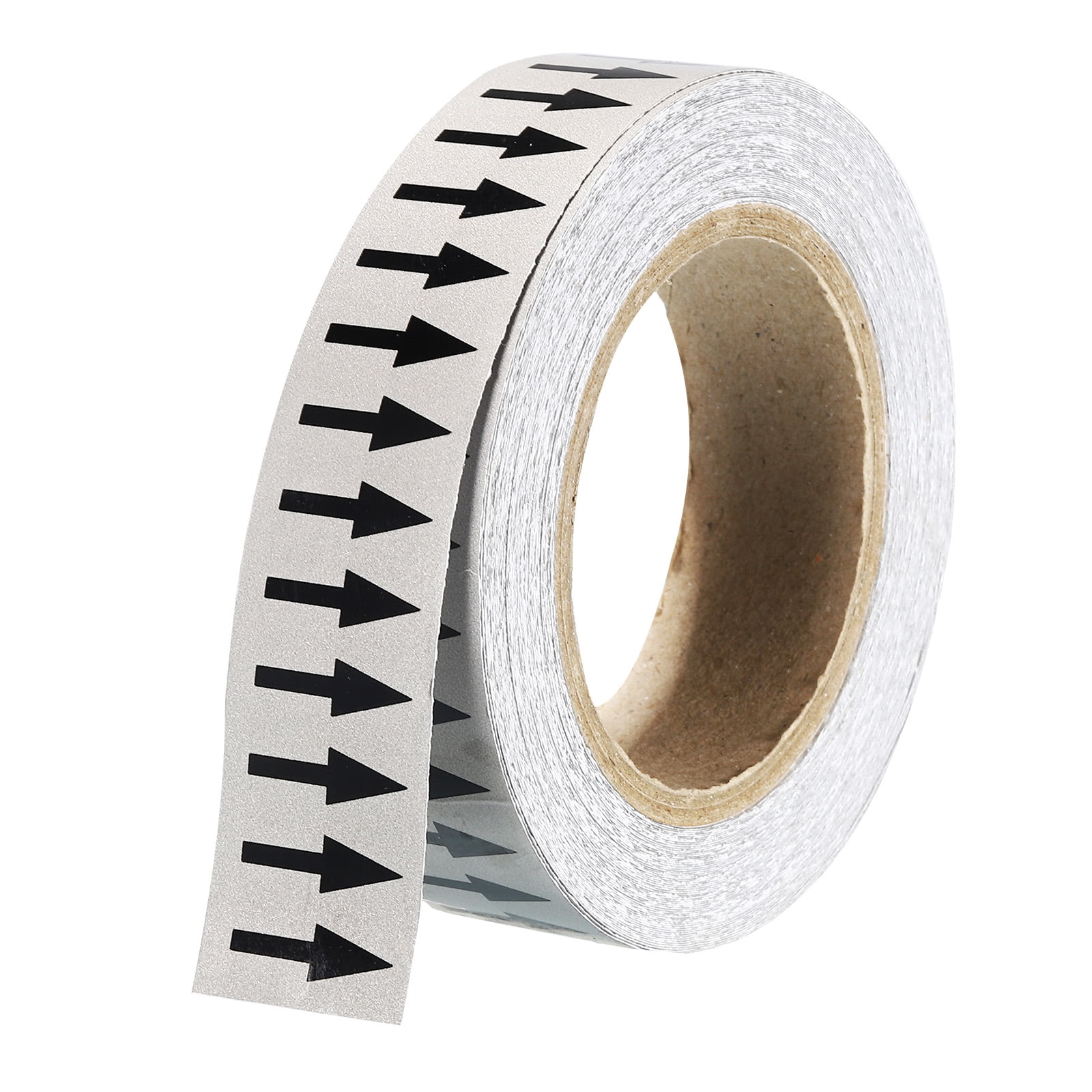 Black on Grey Color Arrow Tape Vinyl Stickers Arrow Labels 30mm/1.2 ...