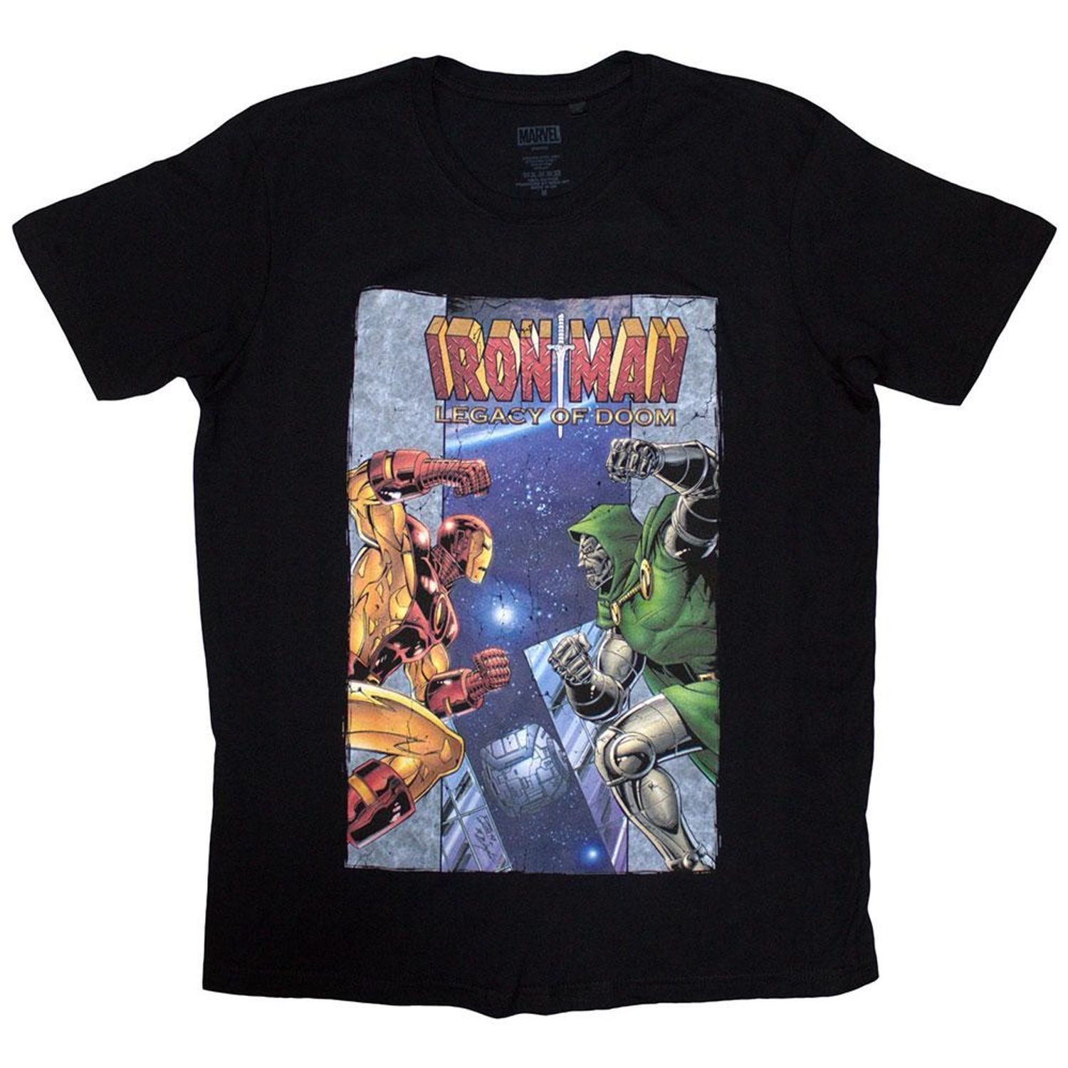 Click here for Marvel Comics Adult Iron Man Vs Dr Doom T-Shirt S prices