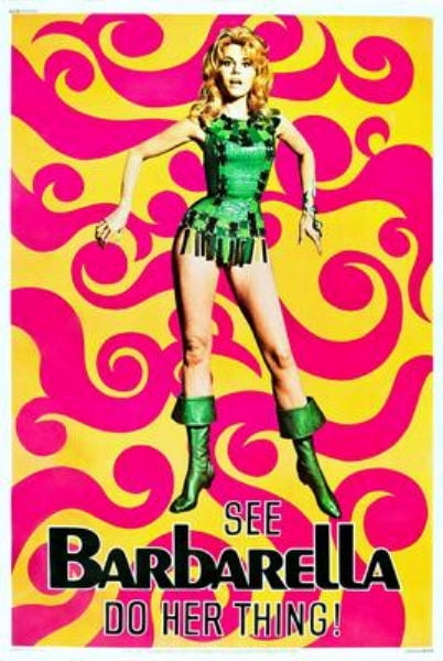 Best Posters Barbarella Movie Poster 11Inx17In Mini Poster 11x17 Poster ...