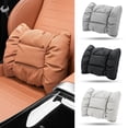 5D Upgrade Car Headrest & Lumbar Support, Nappa Leather Neck Pillow ...