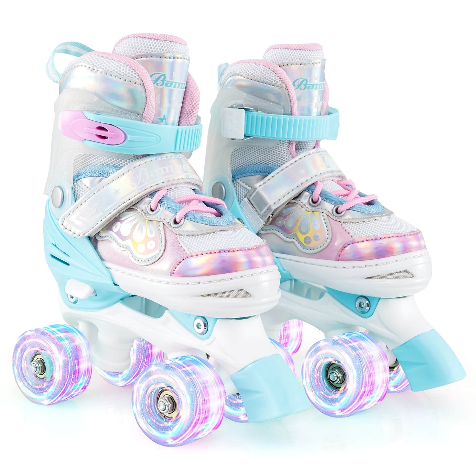 Click here for Costway Kids Roller Skates 4 Sizes Adjustable Quad... prices