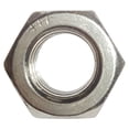 7/16-14 Finished Hex Nuts, Stainless Steel 18-8, Plain Finish, Quantity ...