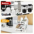 Coffee Bar Accessories Organizer and Storage Countertop, Kitchen ...