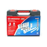 Crescent Assorted Sizes x 3/8 in. drive Metric and SAE 6 and 12 Point ...