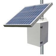 Ghost Controls® 10 Watt Monocrystalline Solar Panel for Automatic Gate ...