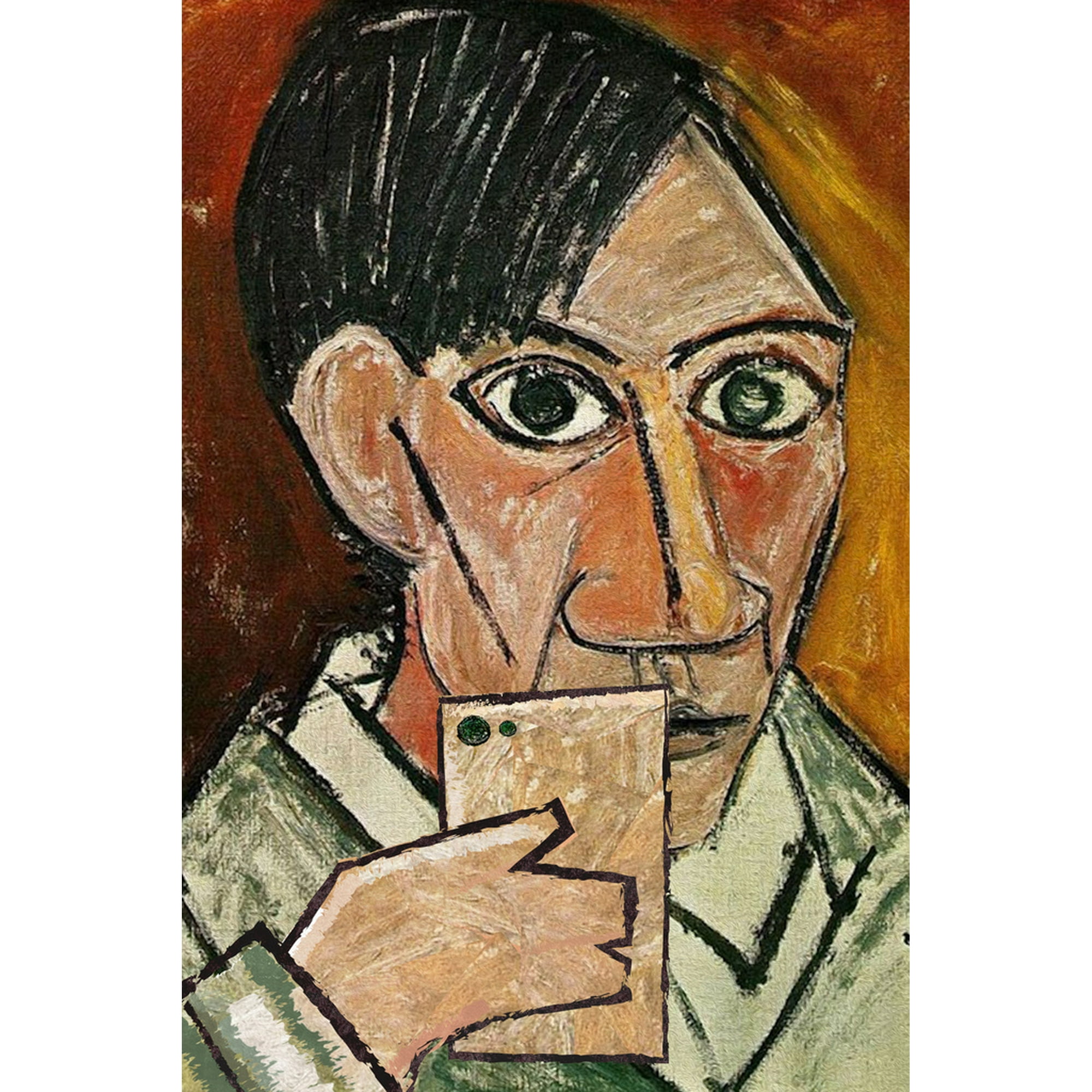 Picasso Abstract Self Portrait