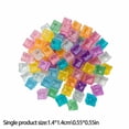 Beforeyayn Glow Ice Cubes, 120Pcs Luminous Colorful Squares Stones, for ...