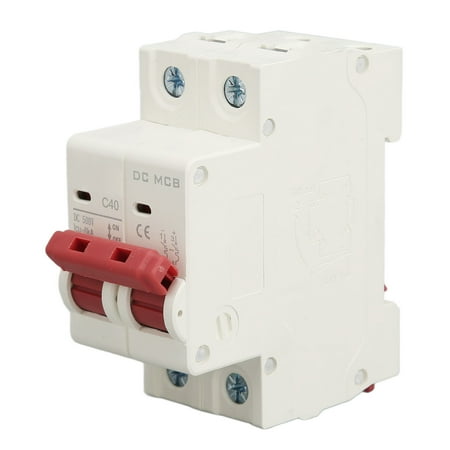 Solar DC Circuit Breaker, DC Circuit Breaker Fast Tripping 35mm ...