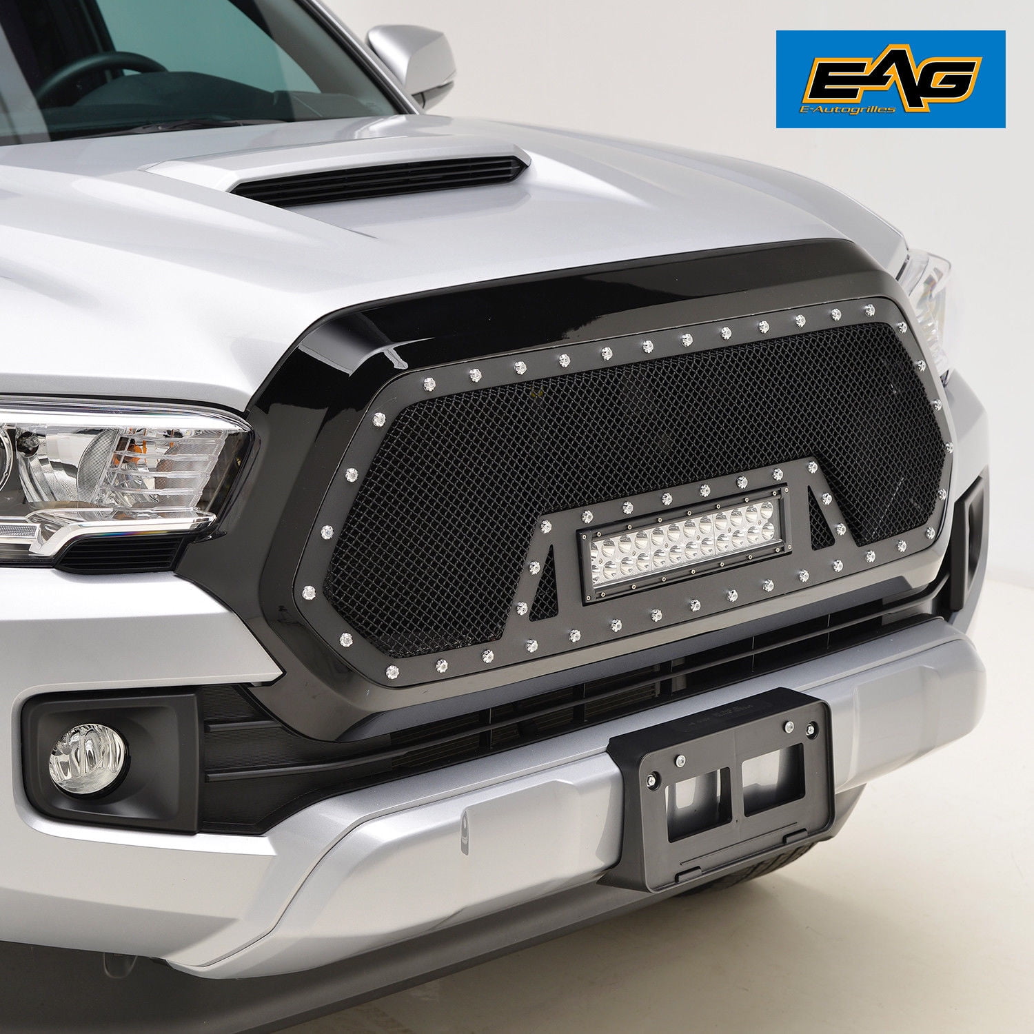 EAG Grille Rivet Wire Mesh Packaged with LED Lights and Shell Fit for ...