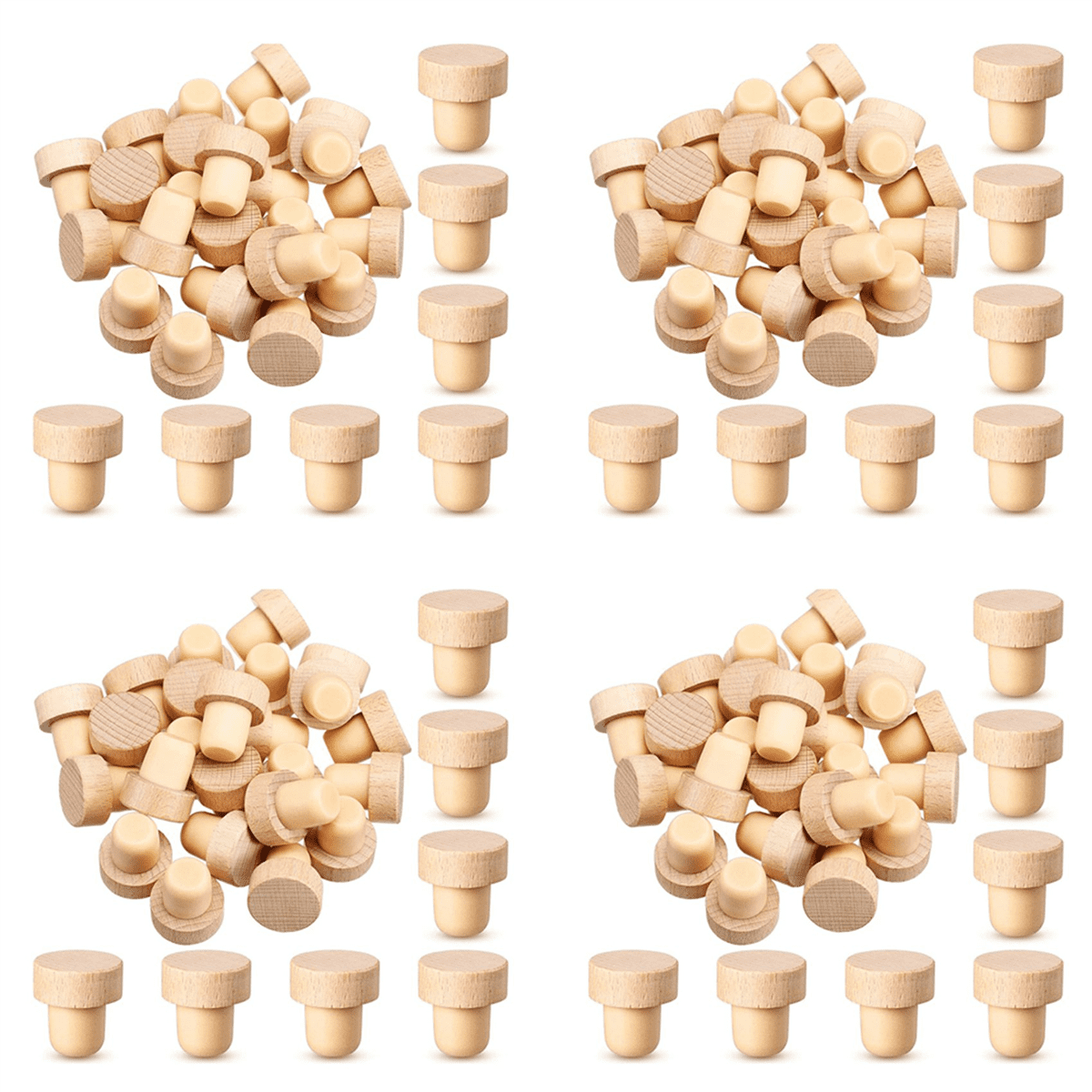 Click here for Geloo 96pc Wine Bottle Corks T Shaped Cork Plugs F... prices