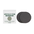 3PACK Steel Sponge for Stainless Steel Pans Cookware - Croppable ...