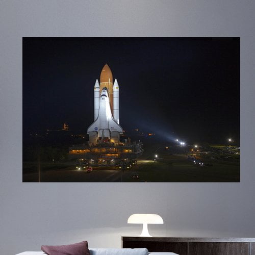 Wallhogs Space Shuttle Endeavor Transportation Wall Mural - Walmart.com