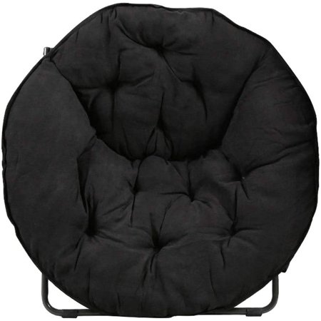 Moon Chair Foldable Large Round Leisure Back Sofa Chair, Outdoor Lounge ...