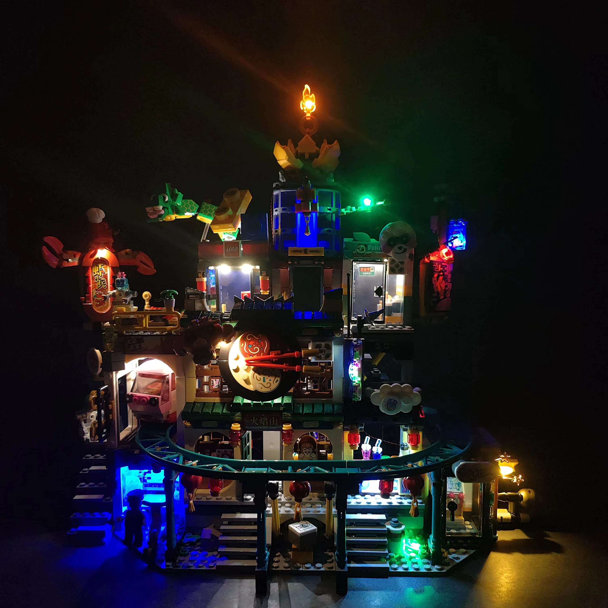 Rego Deign LED Creative Light kit Building Set for 80036 The City of ...