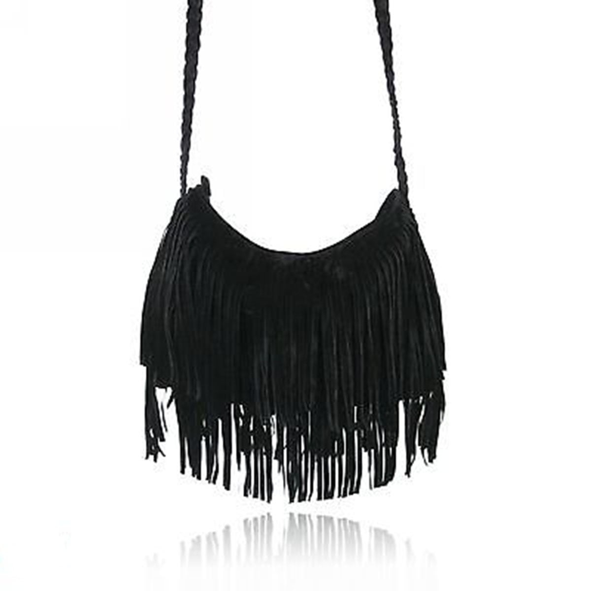 Click here for Honganda Fashion Celebrity Tassel Suede Fringe Sho... prices