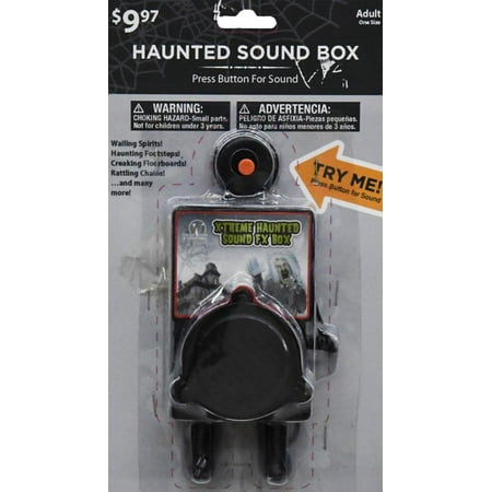 Extreme Haunted Sound Box Halloween Decoration - Walmart.com - Walmart.com