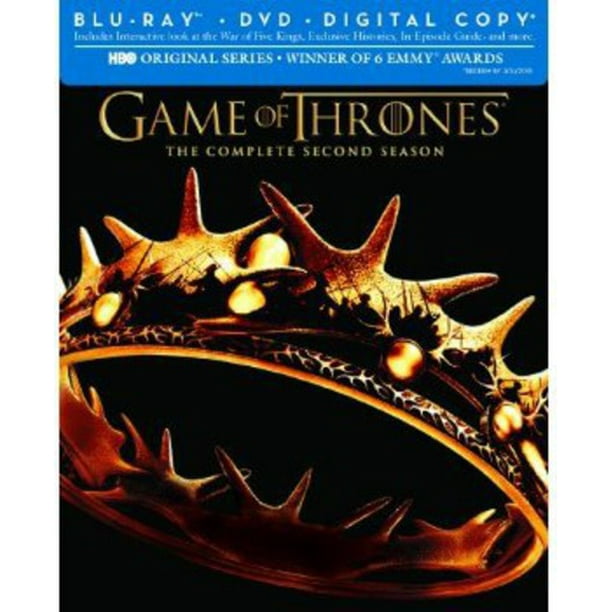 Game Of Thrones The Complete Second Season Blu Ray Dvd Digital