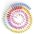 Guuyoo Sewing Clips, Safer Quilters Clips, Assorted Neon Colors, 100 ...