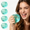 Apple-shaped Slow Rising Fruit Squish Blue Portable Design Squeeze Toys ...