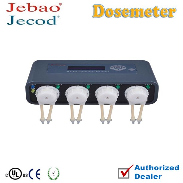 Jebao Doser 2.4 WiFi 4-Channel Auto Dosing Pump for Saltwater Reef ...