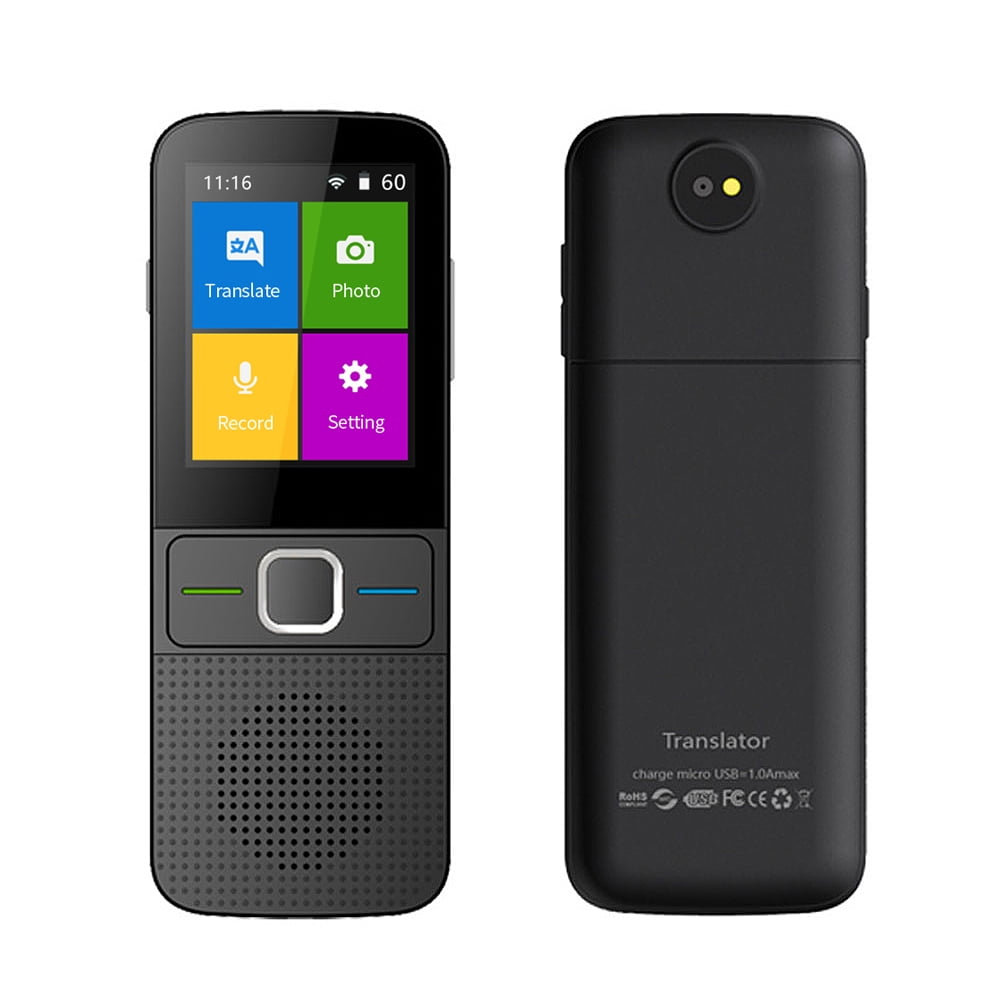 T10 Portable Translator Voice Translator 137 Languages Two-Way Translator Support Offline ...