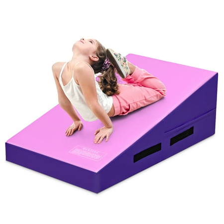 Costway Incline Gymnastics Mat Wedge Ramp Fitness Exercise Tumbling ...