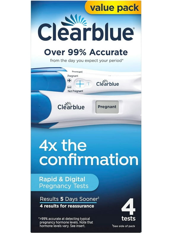 Clearblue Pregnancy Tests in Personal Care - Walmart.com