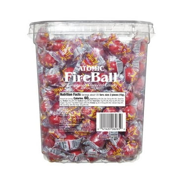 ATOMIC FireBall Candy Jawbreakers Hot 1lb - Walmart.com