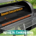 Sophia & William 941 sq.in. Overlarge BBQ Charcoal Grill with Offset ... Sophia & William 941 sq.in. Overlarge BBQ Charcoal Grill with Offset ...