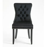 Fabric High-Back Contemporary Dining Chair, Ivory, Set of 2 - Walmart.com