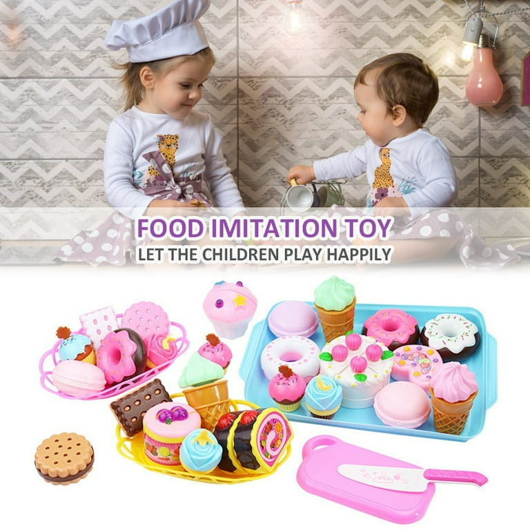 Guojiajia-Ice Cream Folding Toy, Simulação Comida, Pai e Filho😞 ...