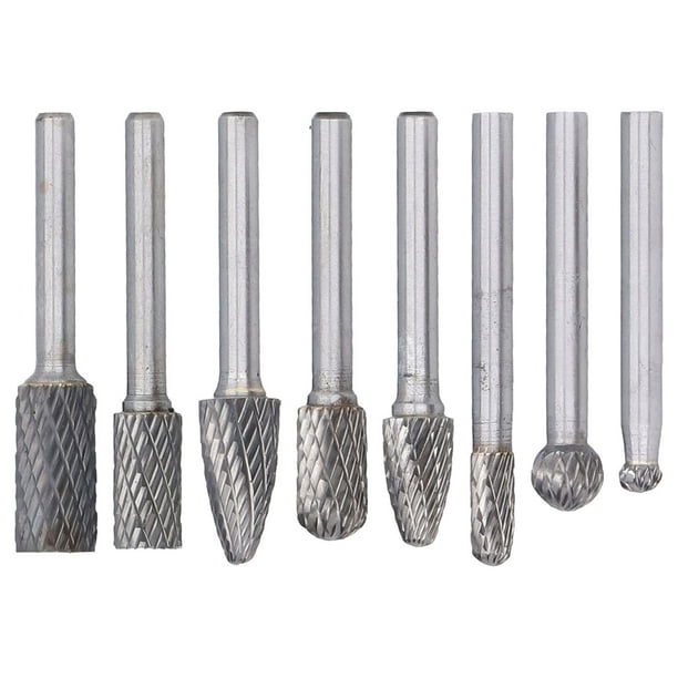 Cutting Burr Set, Double Cut Rotate Burrs Safe Heat Treated For Welding ...
