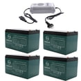 6-DZM-12 6-DZF-20 20Ah 12V 48V 12Ah 24AH Battery for ATV Scooter Dirt ...