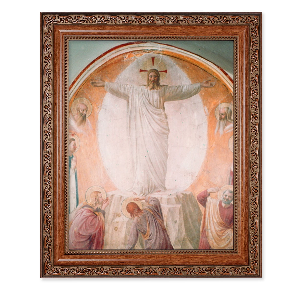 Transfiguration of Christ Picture Framed Wall Art Decor Large, Antiqued ...