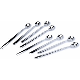 Winco 0002-02 12-Piece Windsor Iced Teaspoon Set, 18-0 Stainless Steel ...