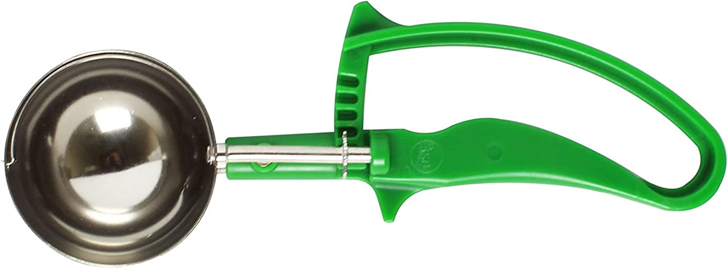 Truecraftware – 2 2/3 oz. Stainless Steel Disher, Size 12, Easy Grip ...